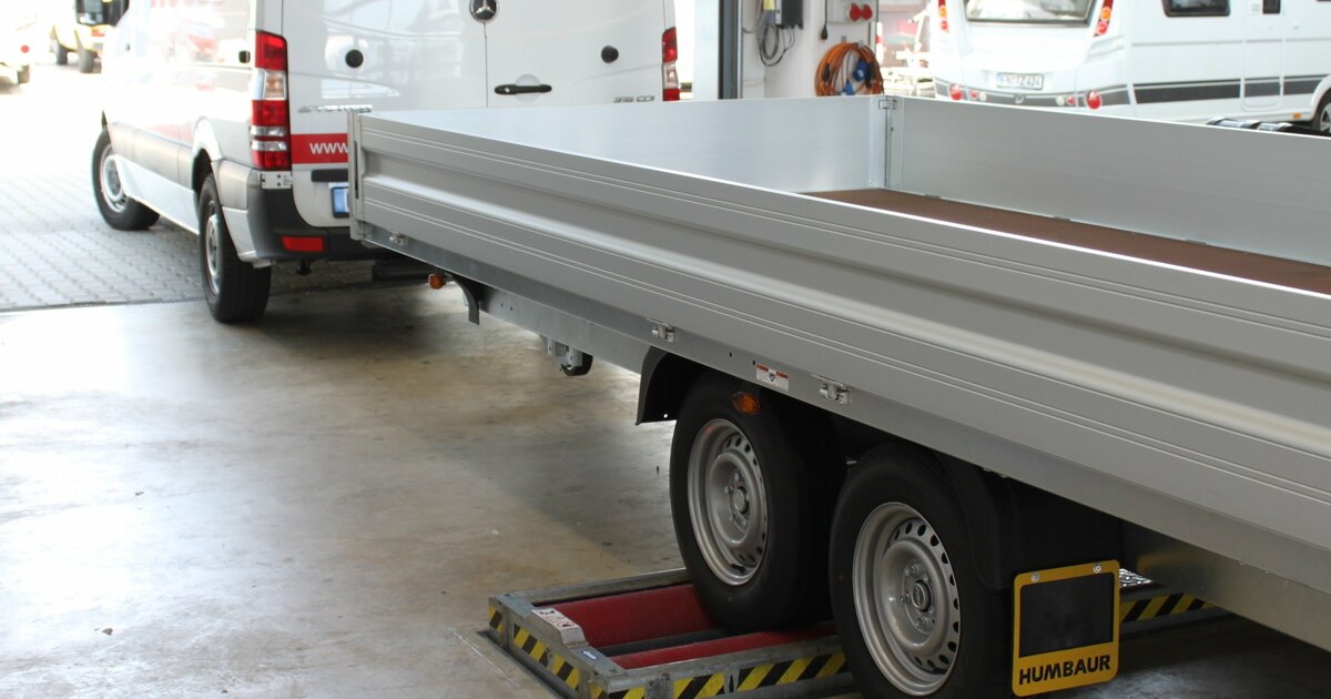 Only on a test stand is it possible to reliably conduct brake tests for ...